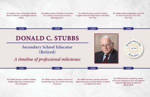 Donald C. Stubbs - Marquis Who's Who Milestones